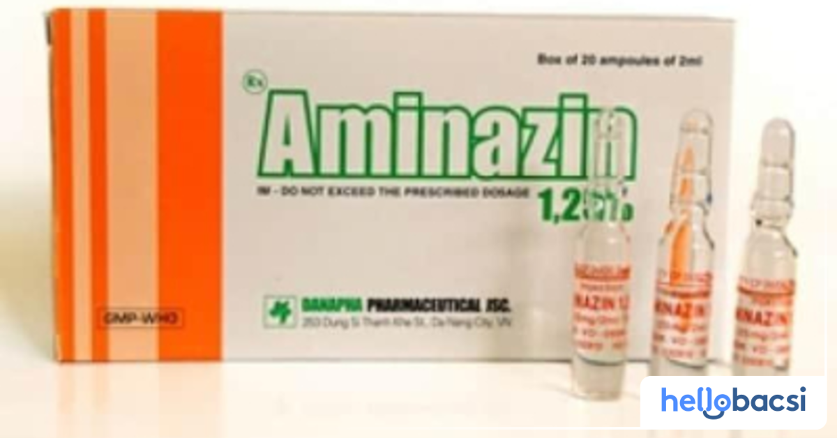 Aminazin® là thuốc gì? Công dụng & liều dùng Hello Bacsi