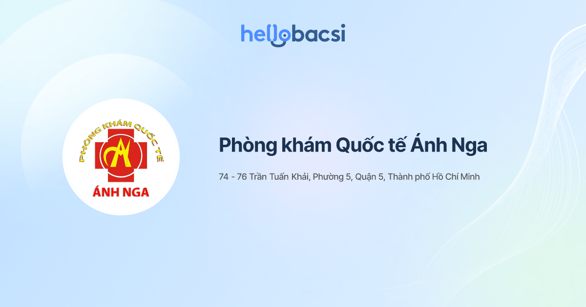 Phòng khám Quốc tế Ánh Nga